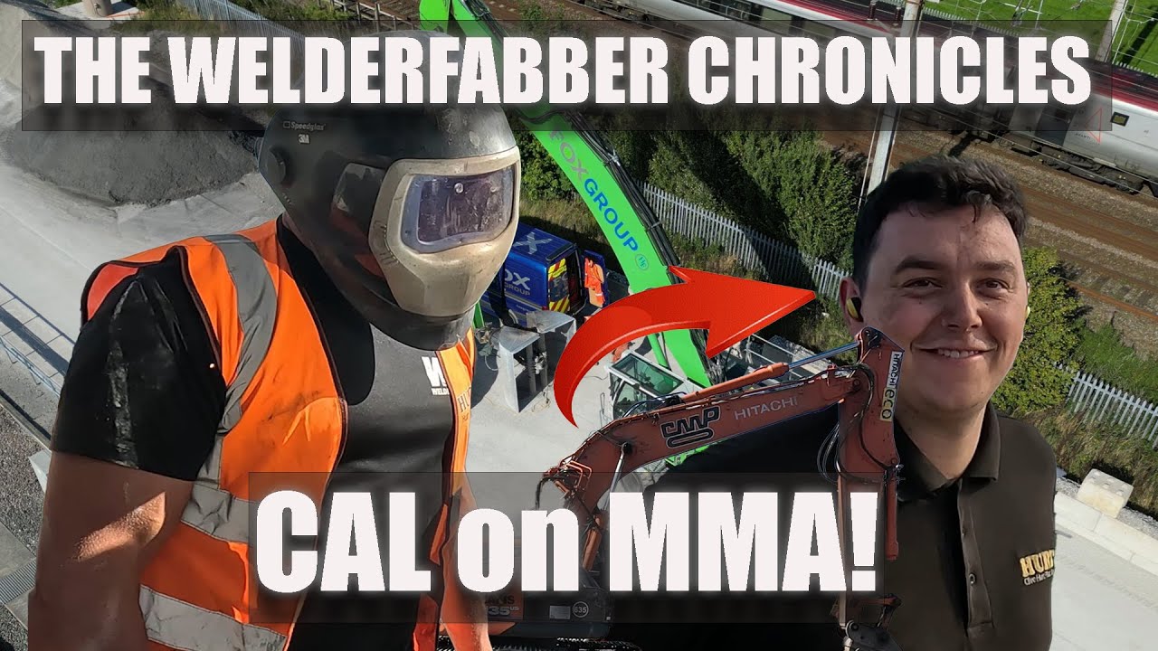 Teaching Cal Stick Welding on Site! The WELDERFABBER Chronicles Chapter ...