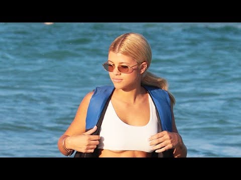 Sofia Richie, 19, Shows Off Flawless Bare Booty In Sheer Thong Swimsuit