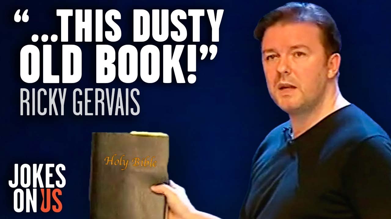 Ricky Gervais Quotes The Bible - Stand Up Comedy | Jokes On Us - YouTube