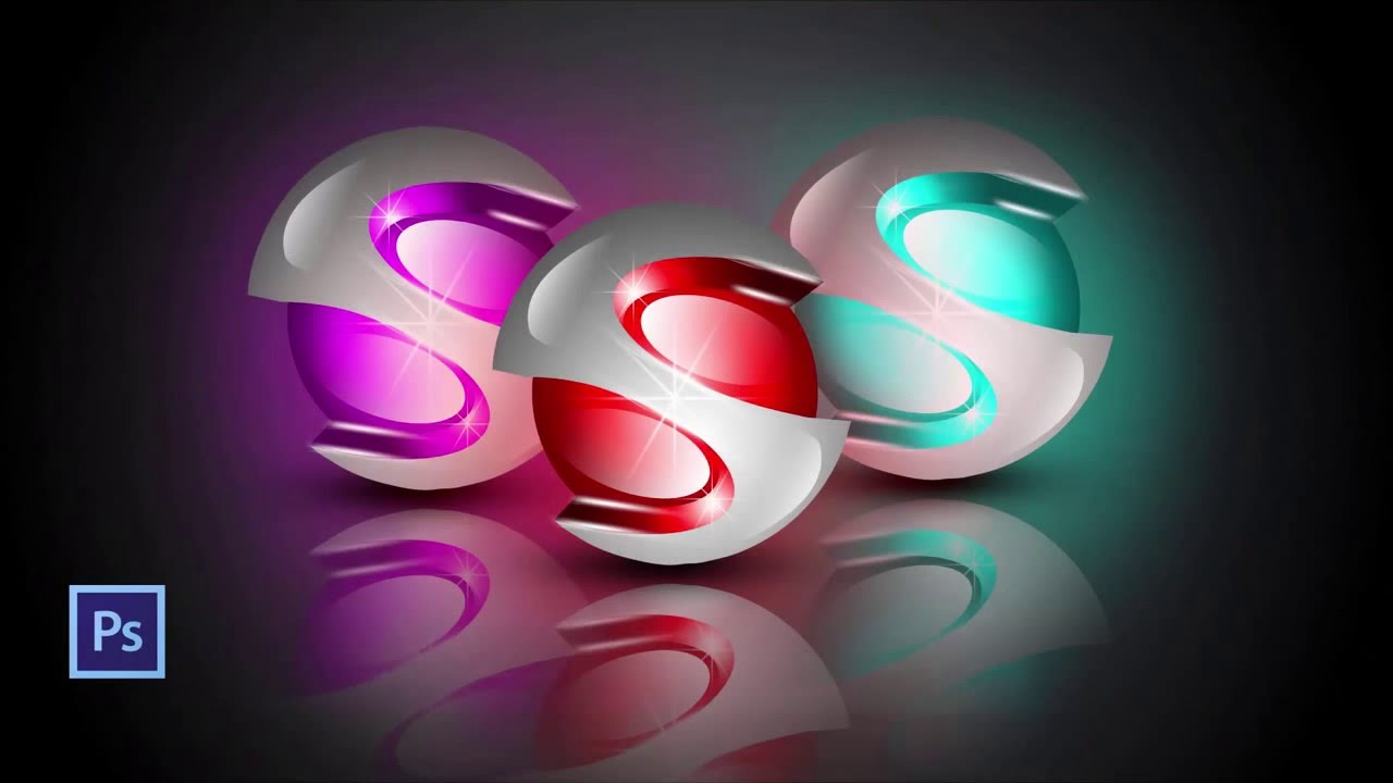 How to create FULL 3D logo - YouTube