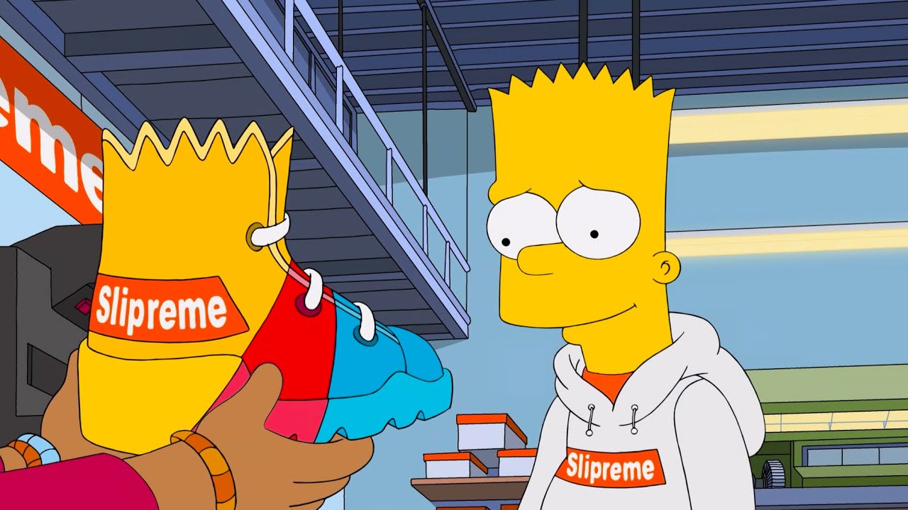 Bart Makes His Own Shoes - YouTube