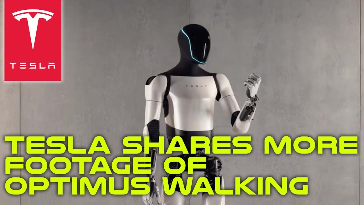 Tesla Shares More Footage of Optimus Walking - YouTube