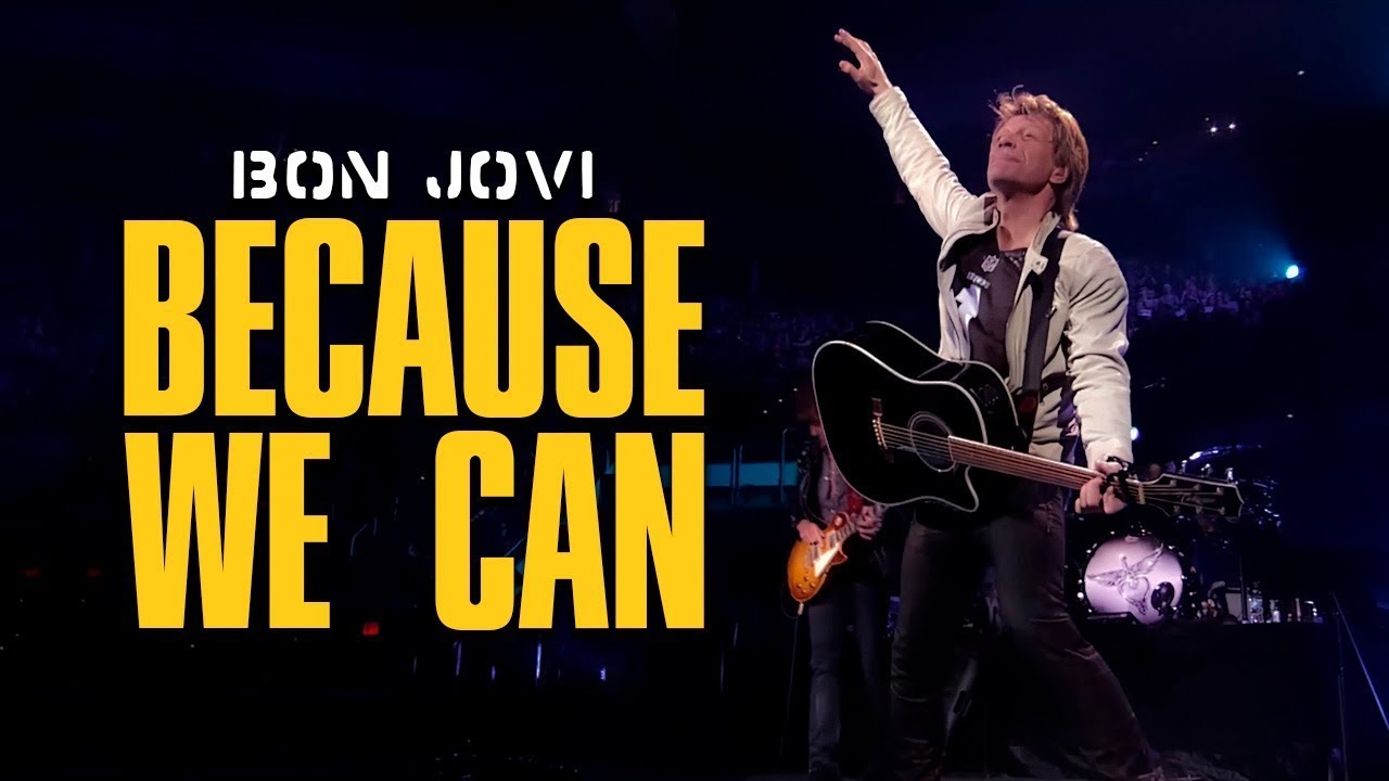 Bon Jovi - Because We Can (Guitar Backing Track) - YouTube