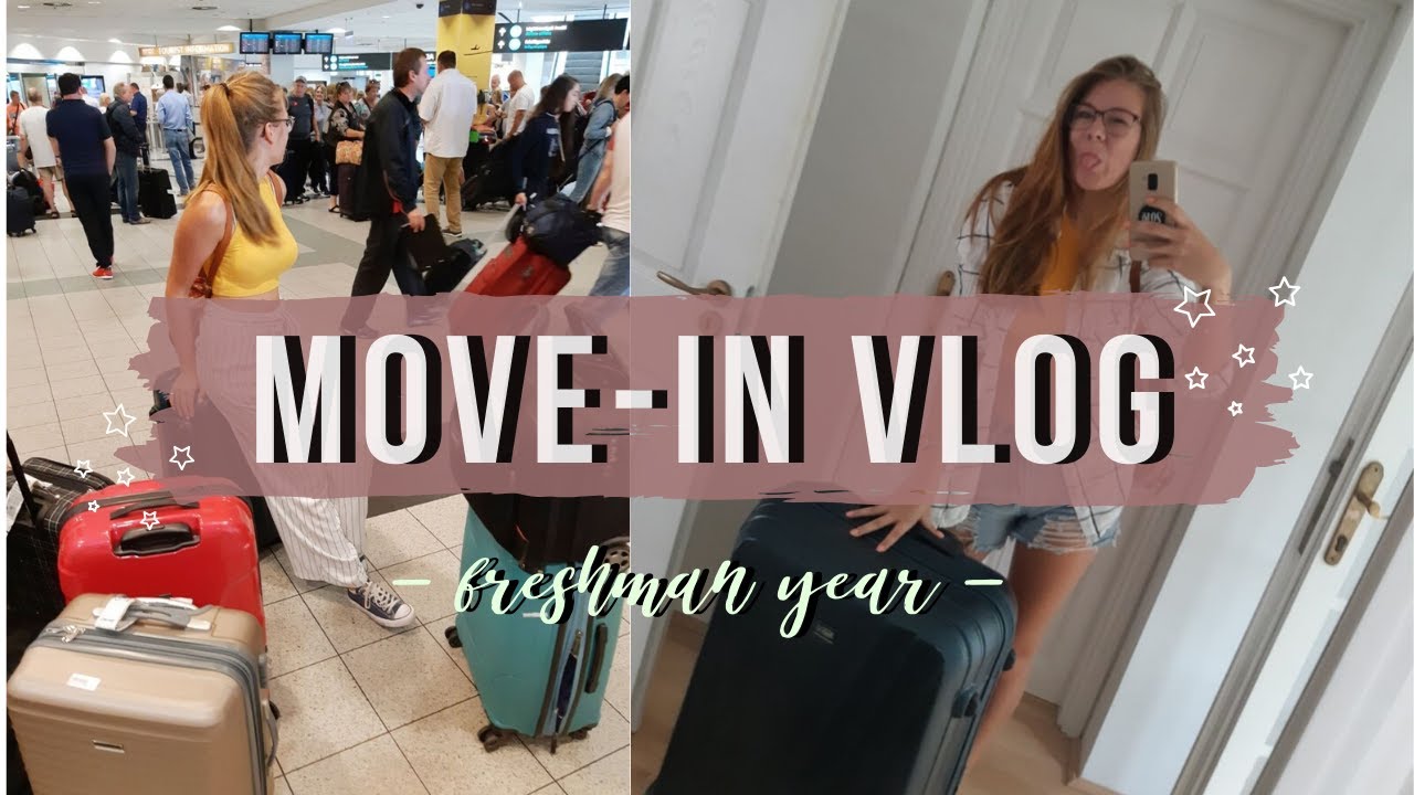 FRESHMAN COLLEGE MOVE-IN VLOG 2020! *High Point University spring ...