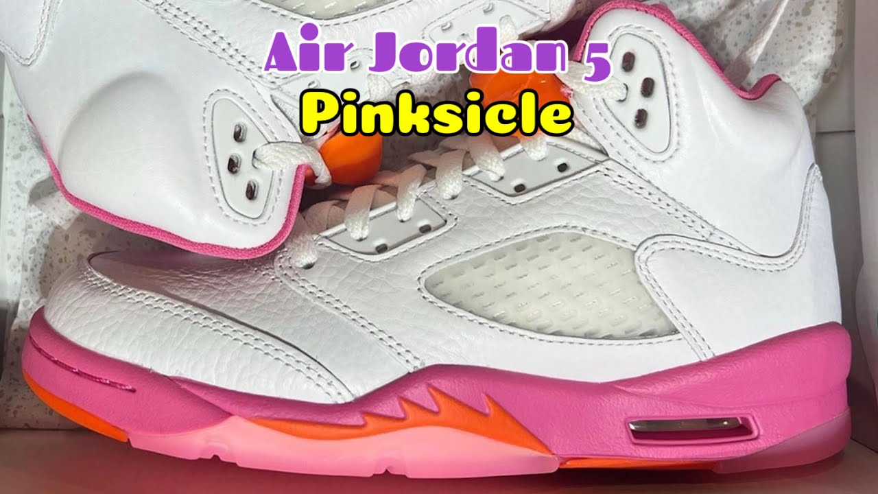 Air Jordan 5 Pinksicle - YouTube