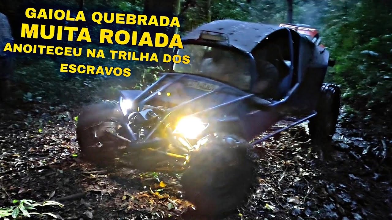 QUEBRAMOS NO MEIO DA MATA FECHADA ANOITECEU NA TRILHA DOS ESCRAVOS EM ...