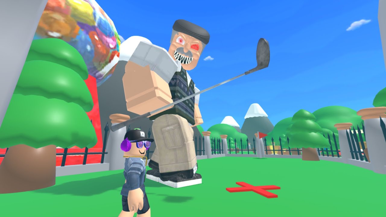 I Escaped the Evil Golf Course Obby. Terence Can Animate - YouTube