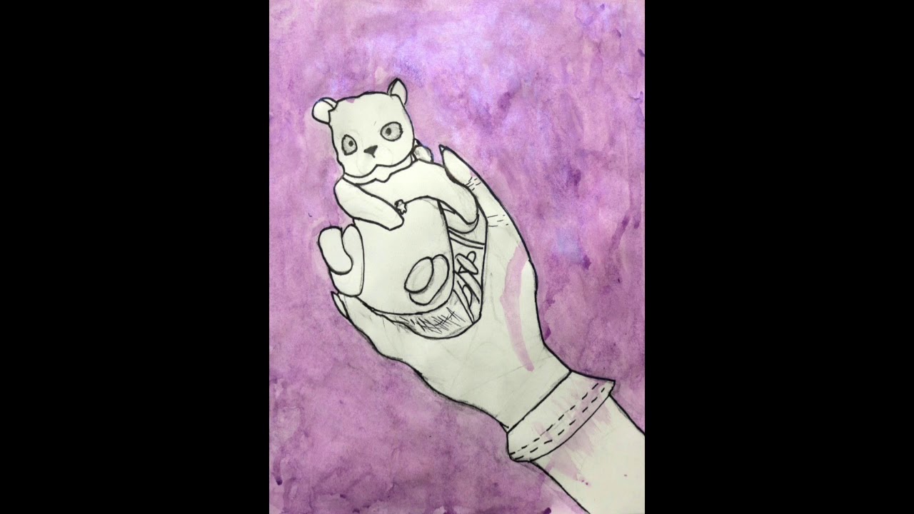 7th Grade Observational Contour Drawings - YouTube