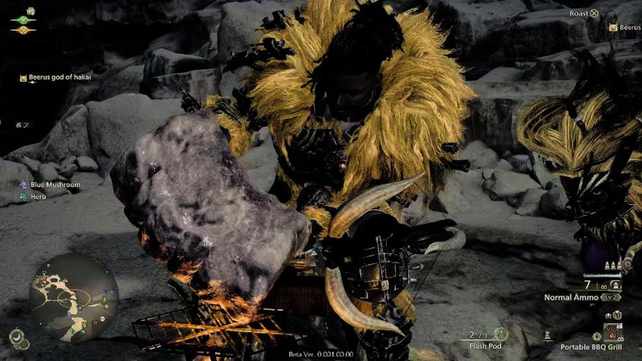 Monster Hunter Wilds grilling well done steak - YouTube