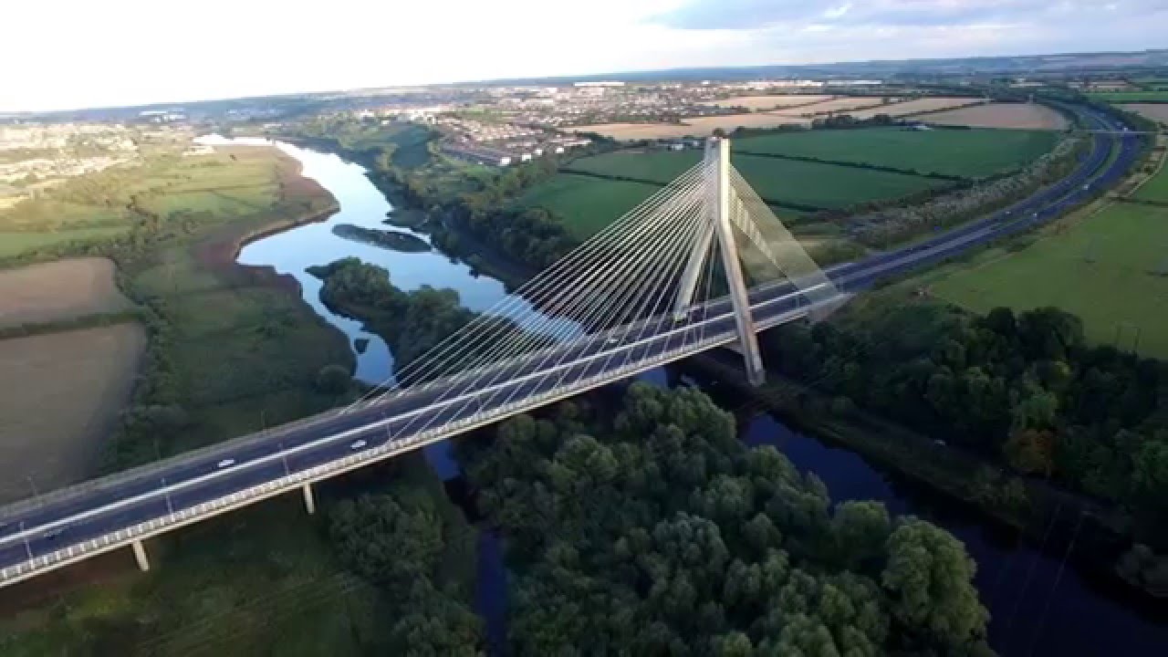 Boyne Valley Bridge, County Meath | DJI Phantom 3 [4k UHD] - YouTube