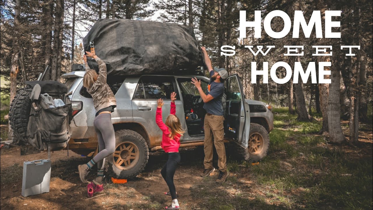 Roof top tent living in the Colorado wilderness - High Country Overland ...