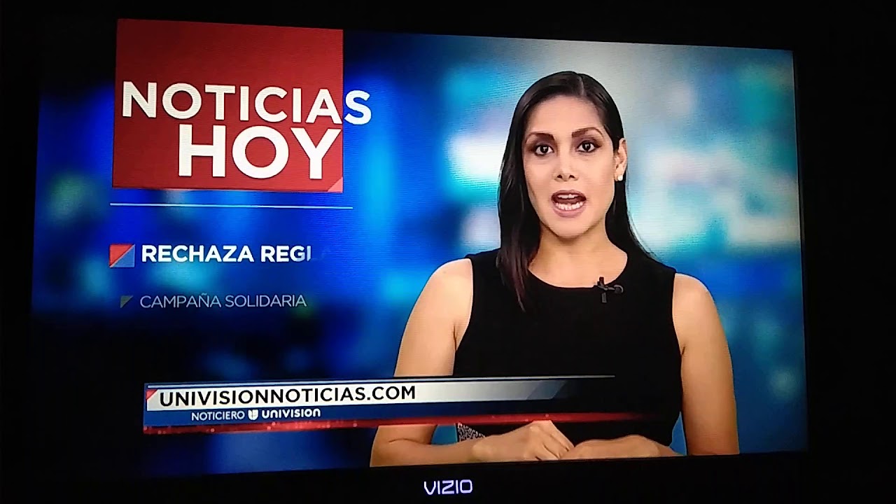 Andrea León Noticias Univision Edicón Nocturna - YouTube