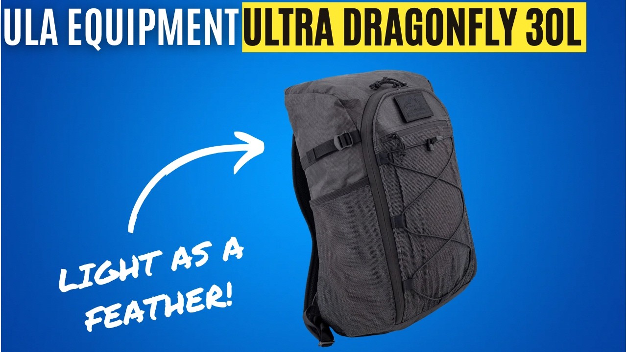 ULA Dragonfly 30L Review || Ultralight for EDC and Travel - YouTube