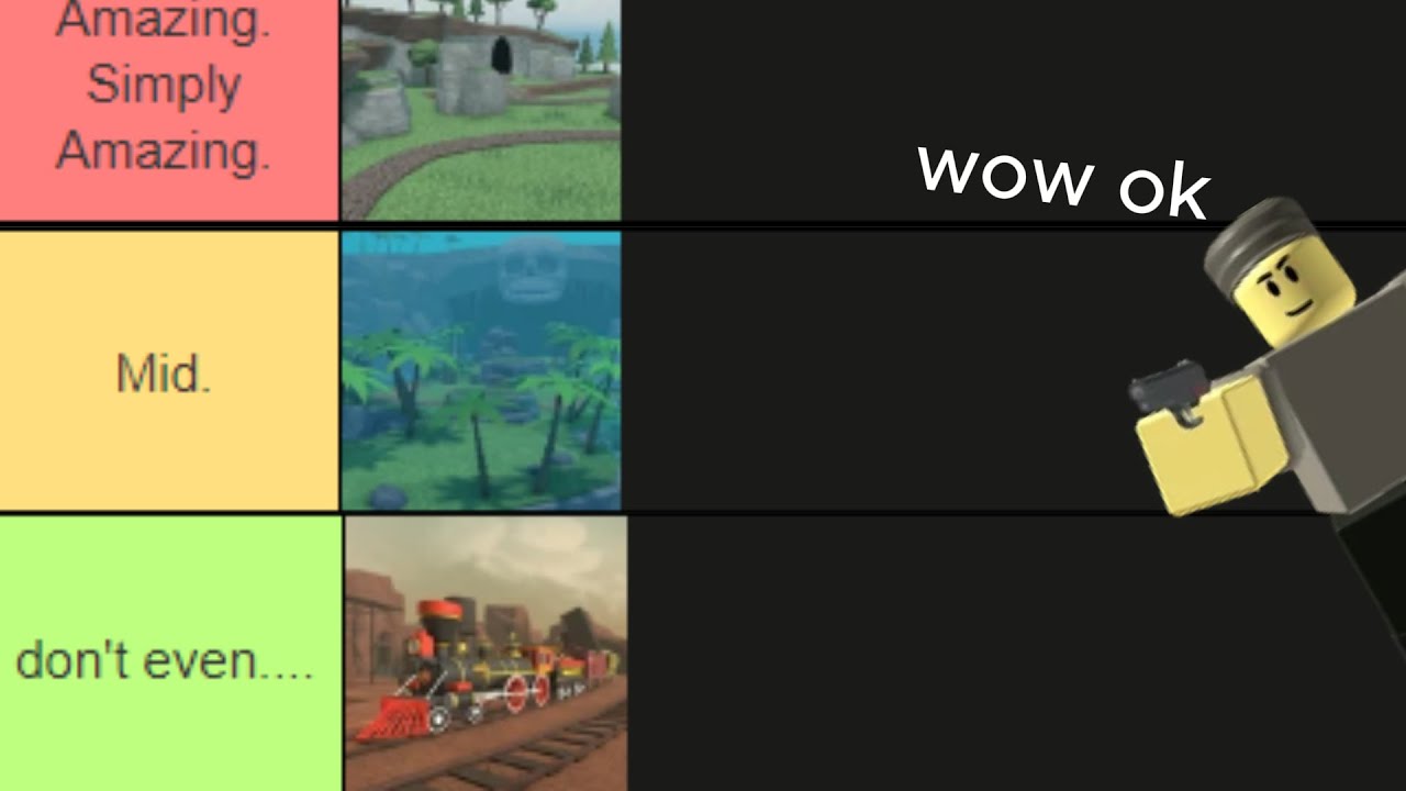 RANKING EVERY TDS MAP - YouTube