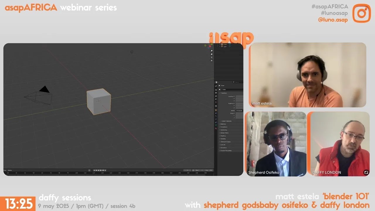 daffy sessions - Blender 101 - Matt Estela - YouTube