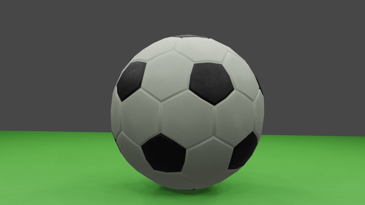 Blender Tutorial | How to create a Football - YouTube