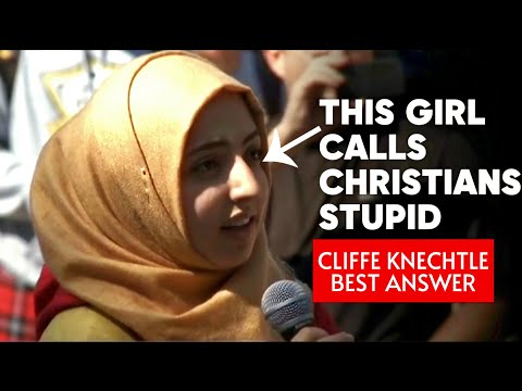 Muslim Girl Calls Christians Stupid! | Cliffe Knechtle Powerful Speech @dailybread1914