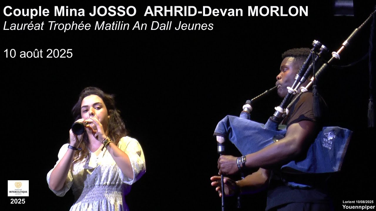 FIL 2025 Couple JOSSO ARHRID MORLON Lauréat Trophée Matilin An Dall ...