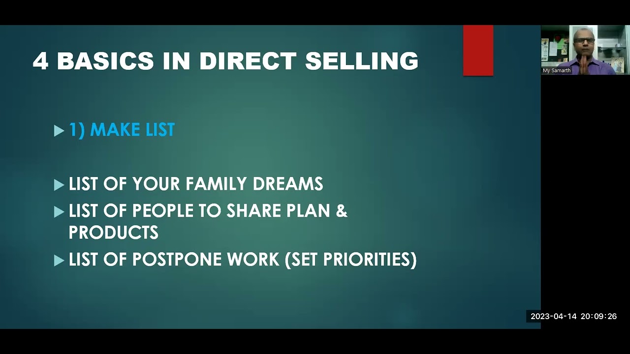 4 BASICS 9 CORE STEPS IN MY SAMARTH BUSINESS 1 - YouTube