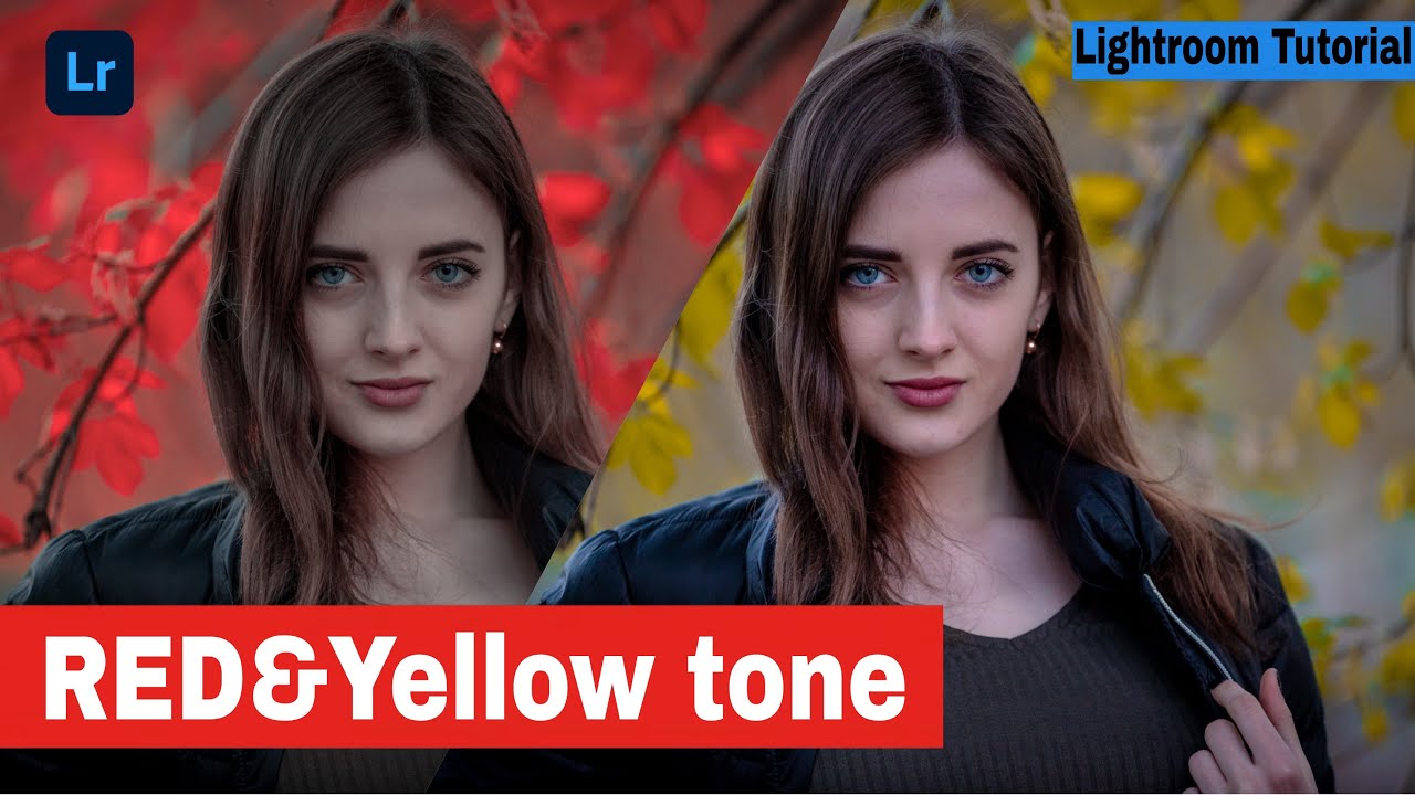 Red&Yellow tone Lightroom Editing Tutorial (PJ EDITING SOCIETY) - YouTube