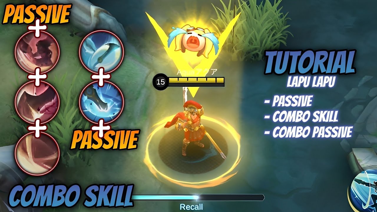 FULL TUTORIAL!! Lapu Lapu Tutorial, Combo Skill And Passive 2022 By Aqua Ryuu - YouTube