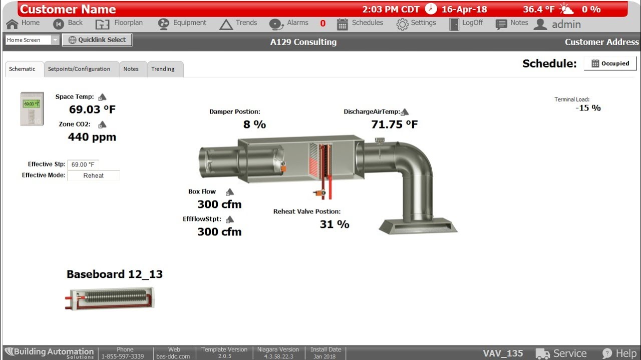 What is VAV {Variable air Volume}? Explain by BMS Software Honeywell ...