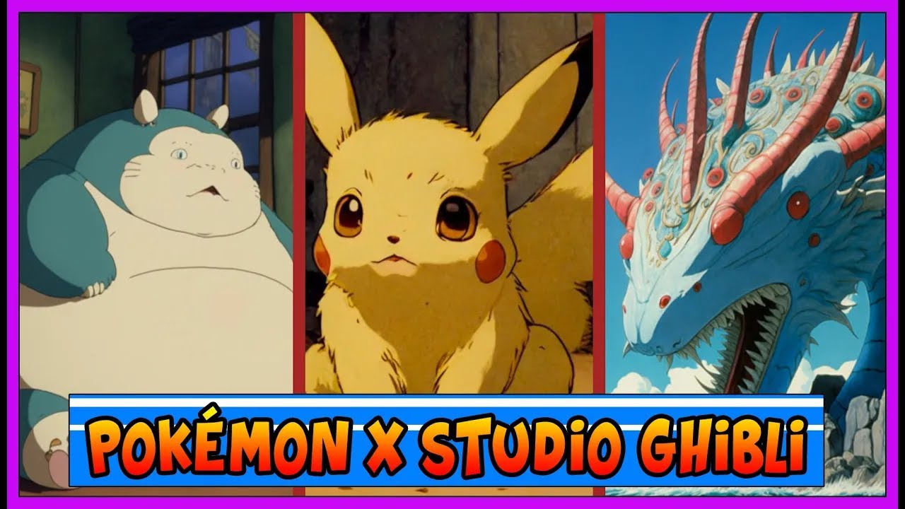 Reagindo Pokémon X Studio Ghibli! React - YouTube