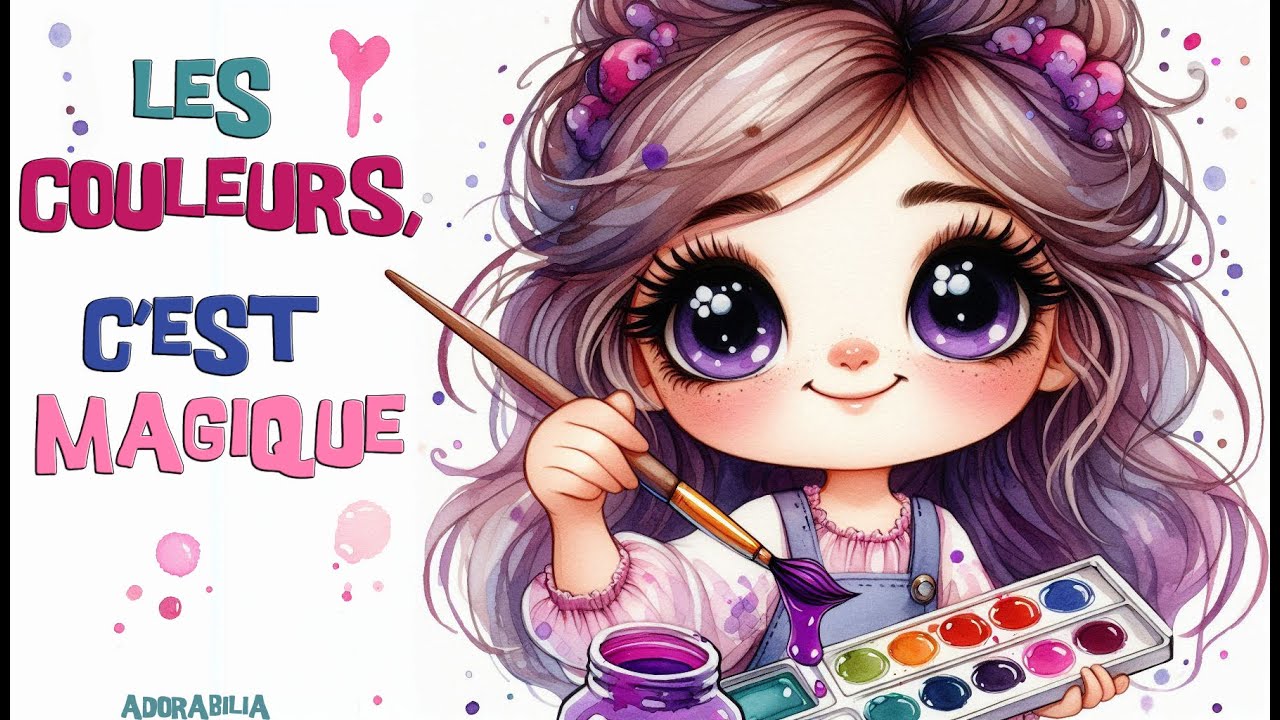 La magie des couleurs - comptine éducative école maternelle - French ...