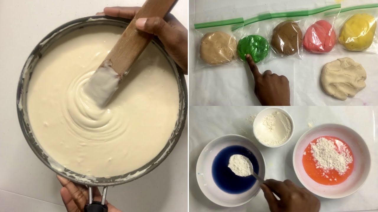 2 WAYS TO MAKE PLAY DOUGH FOR KIDS | DIY PLAY DOUGH AT HOME - YouTube