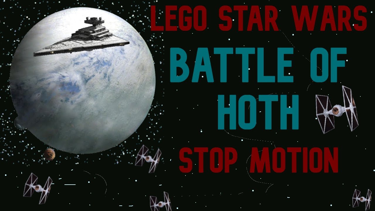 Battle Of Hoth - Lego Star Wars Stop Motion - ( Invented ) - YouTube