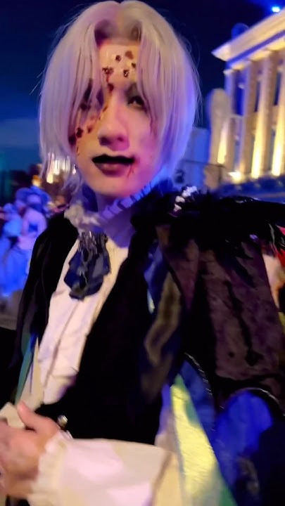 USJ Halloween horror Night BOOSとイケメンヴァンパイアのハプニングと笑 #usj #ホラーナイト2023#ado #唱歌 #usj #イケメン #ヴァンパイア ...