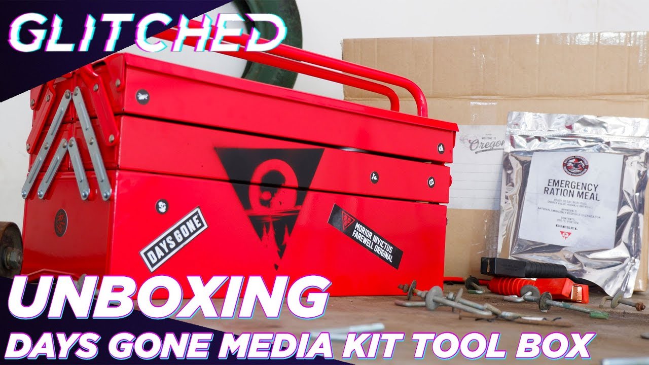 Days Gone Media Kit Tool Box Unboxing - YouTube