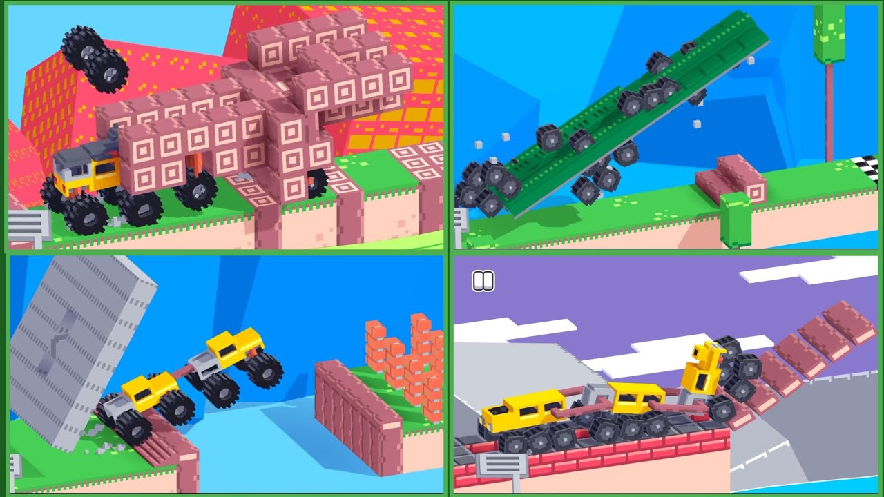 Drive Mad All Mixed Levels Gameplay Fancade EPN 3 - YouTube