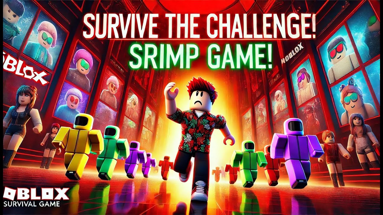 🔥 Survive the Challenge! Roblox SRIMP GAME 😱 | Epic Survival Adventure ...