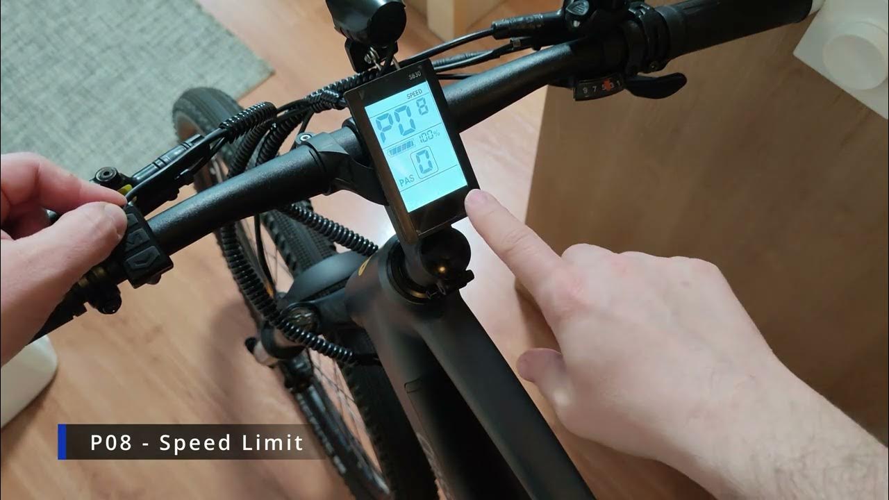 S830 eBike LCD Display Complete Settings Explained (P01-P16) / ADO D30C ...