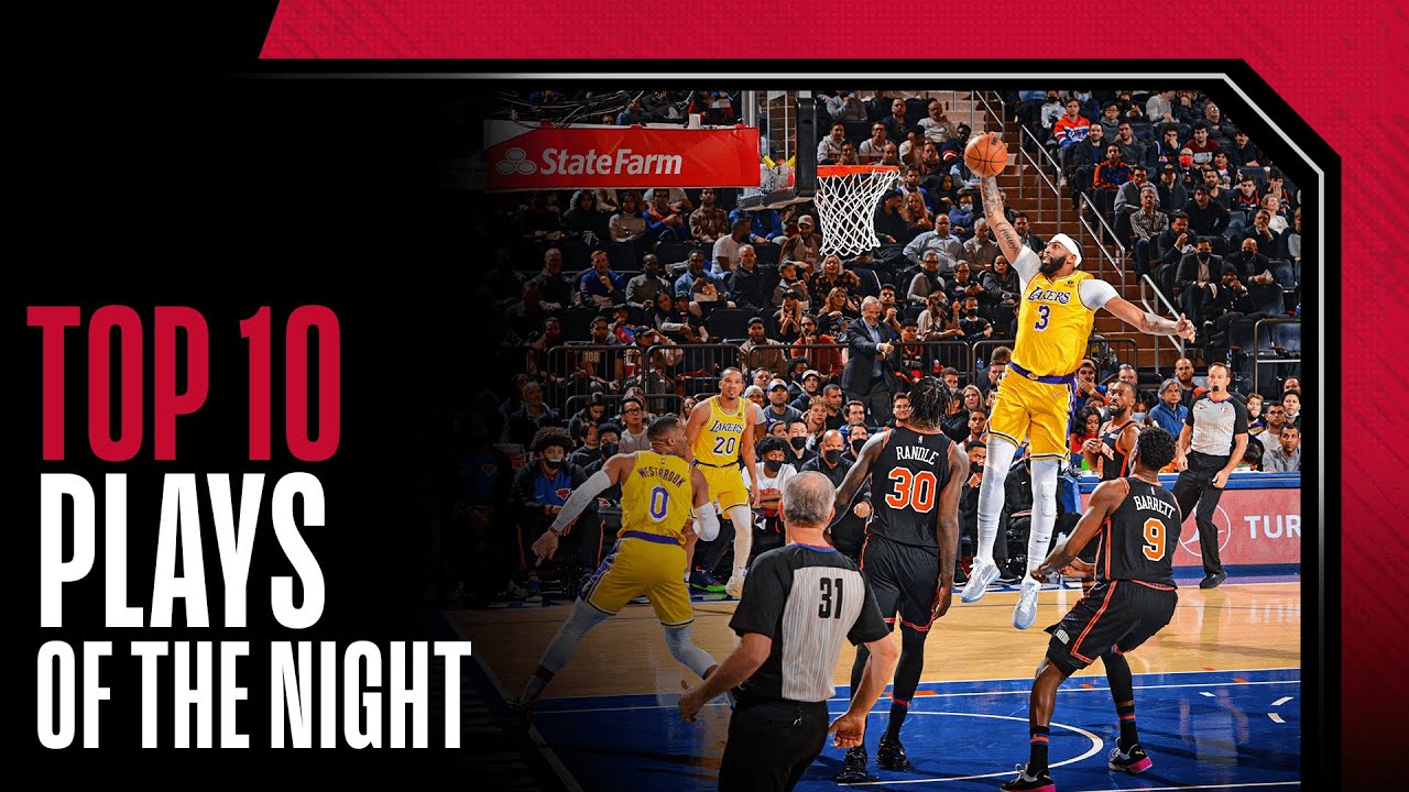 Top 10 Plays of the Night | November 24, 2021 - YouTube