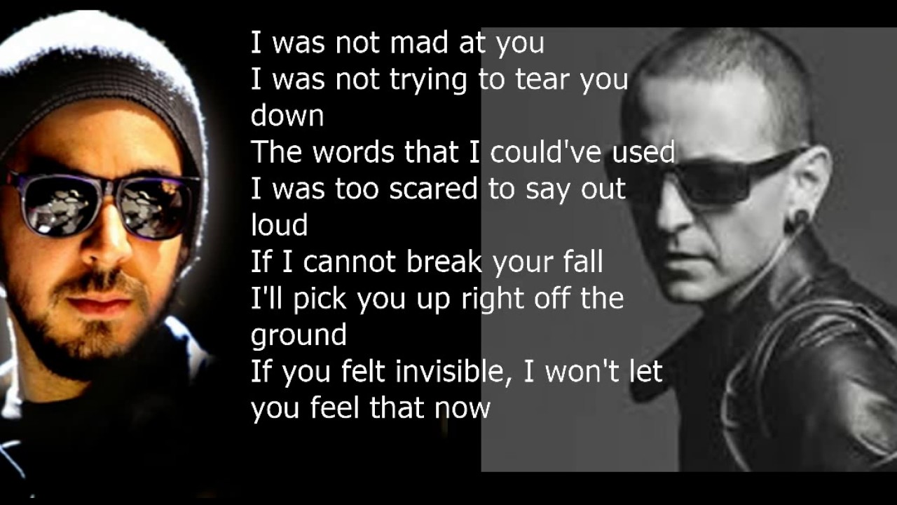 Linkin Park - Invisible Lyrics {Live Version} - YouTube