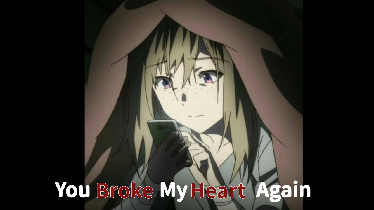 Nightcore || You Broke My Heart Again - Teqkoi ft. Aiko (Lyrics) - YouTube