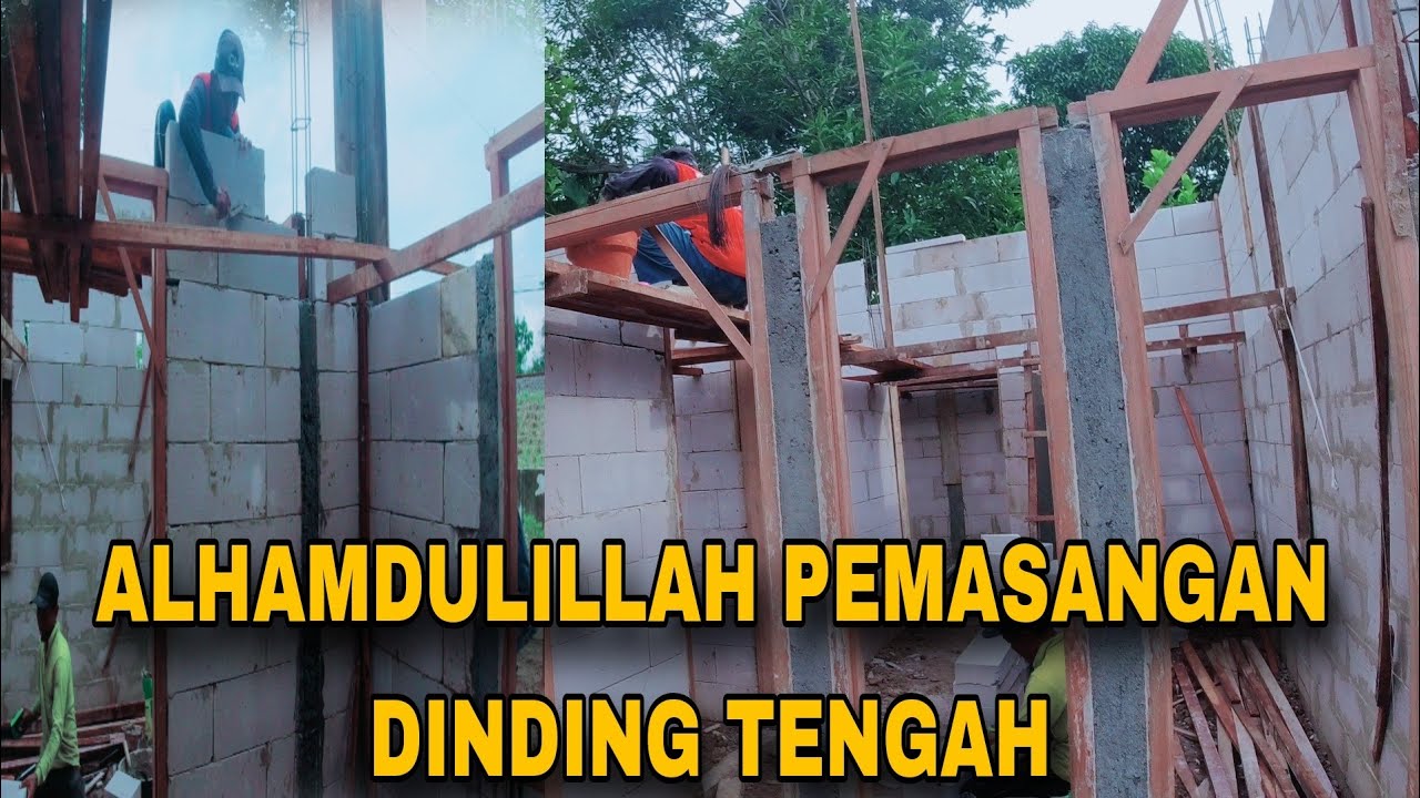 AMAZING Peninggian Dinding Sudah Hampir Mendekati Full - YouTube