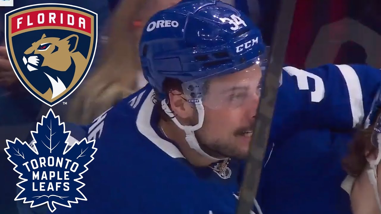 Toronto Maple Leafs vs Florida Panthers APR 2 2025 w/Superbman - YouTube