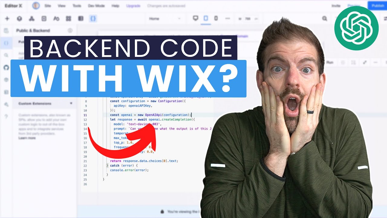 Build A Javascript Ai Bot With Openai And Wix A Step By Step Guide Youtube
