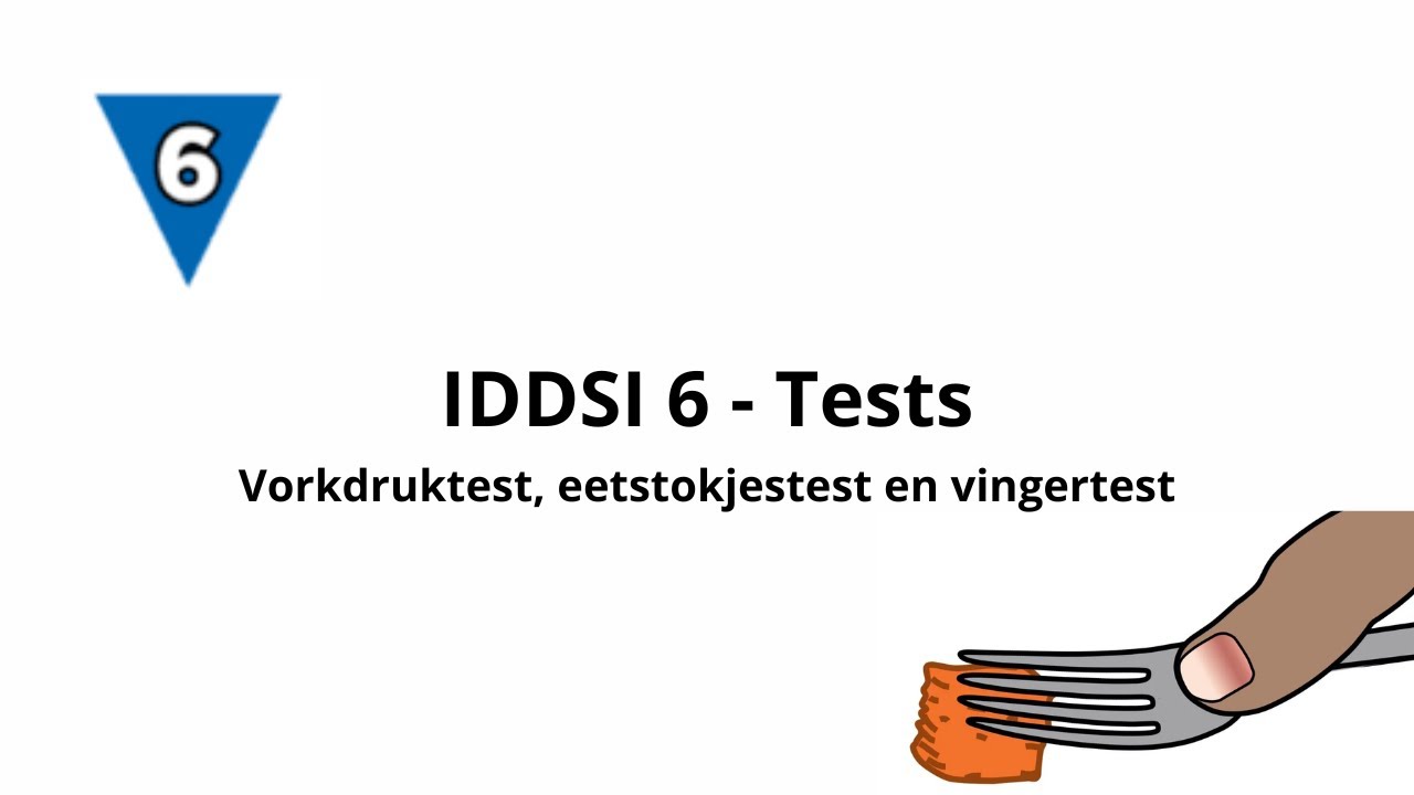 IDDSI LEVEL 6 - Instructie TESTMETHODEN Nederlands - YouTube