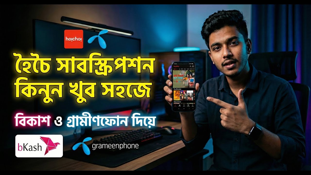 Hoichoi Subscription | হৈচৈ সাবস্ক্রিপশন | Grammephone Hoichoi Offer Bkash - YouTube