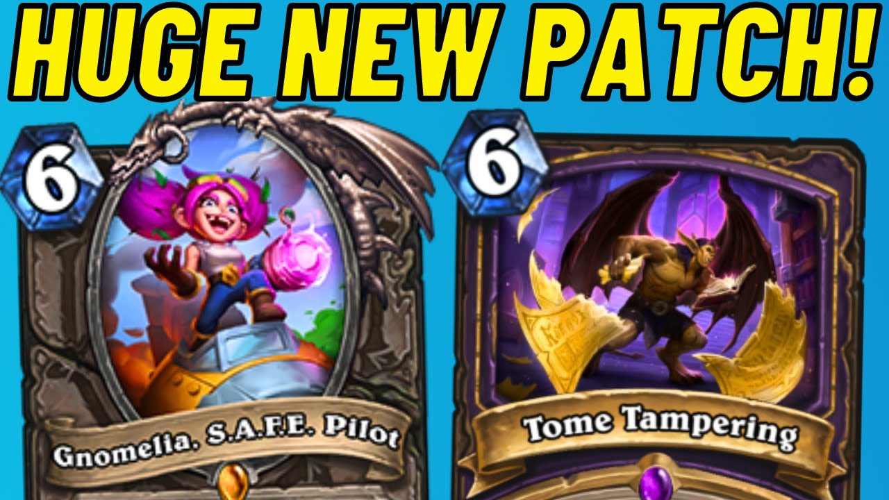 Unbans, Nerfs, Buffs, and NEW Cards??? Gnomelia S.A.F.E. Pilot OTK ...