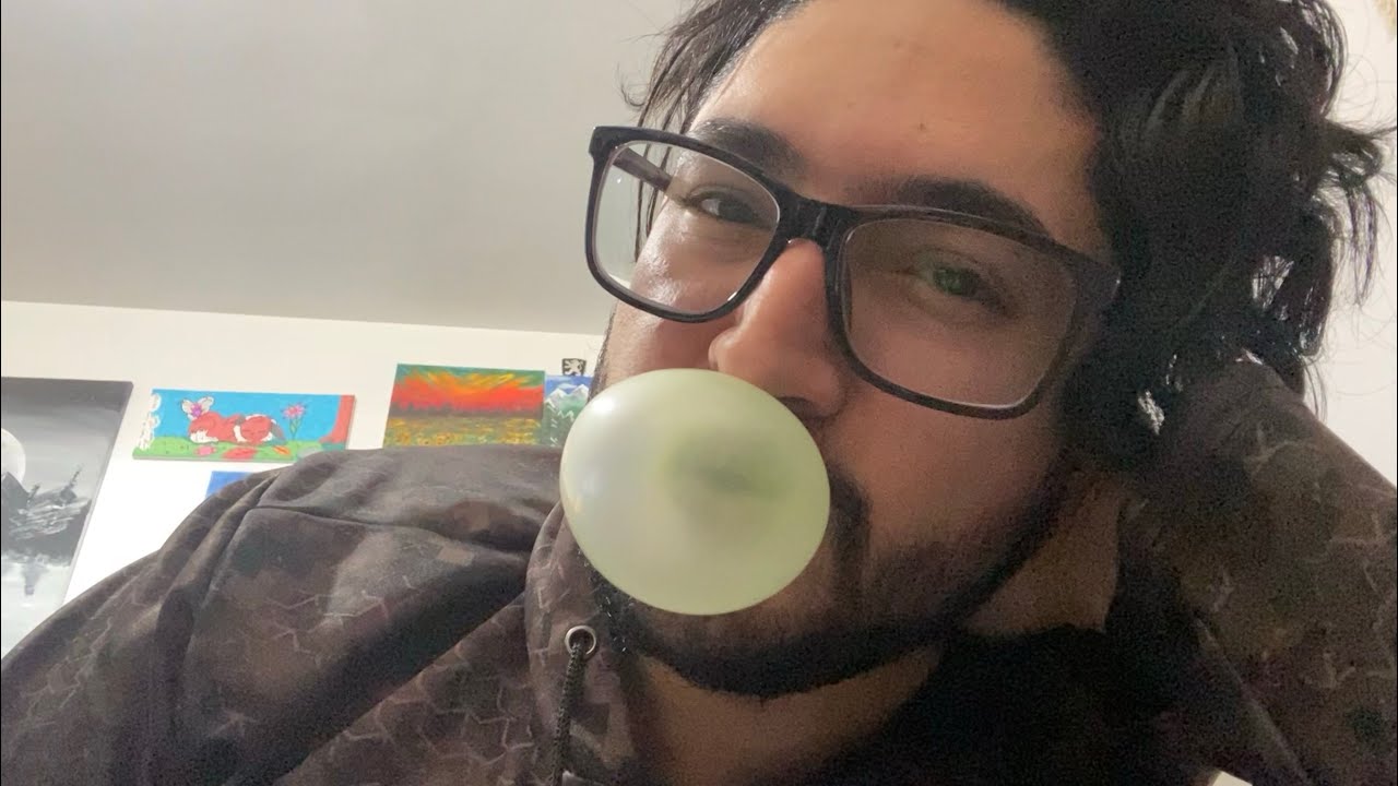 ASMR GumChu - Close up OBNOXIOUS Gum Chewing and Bubble Popping🤯🍭 - YouTube