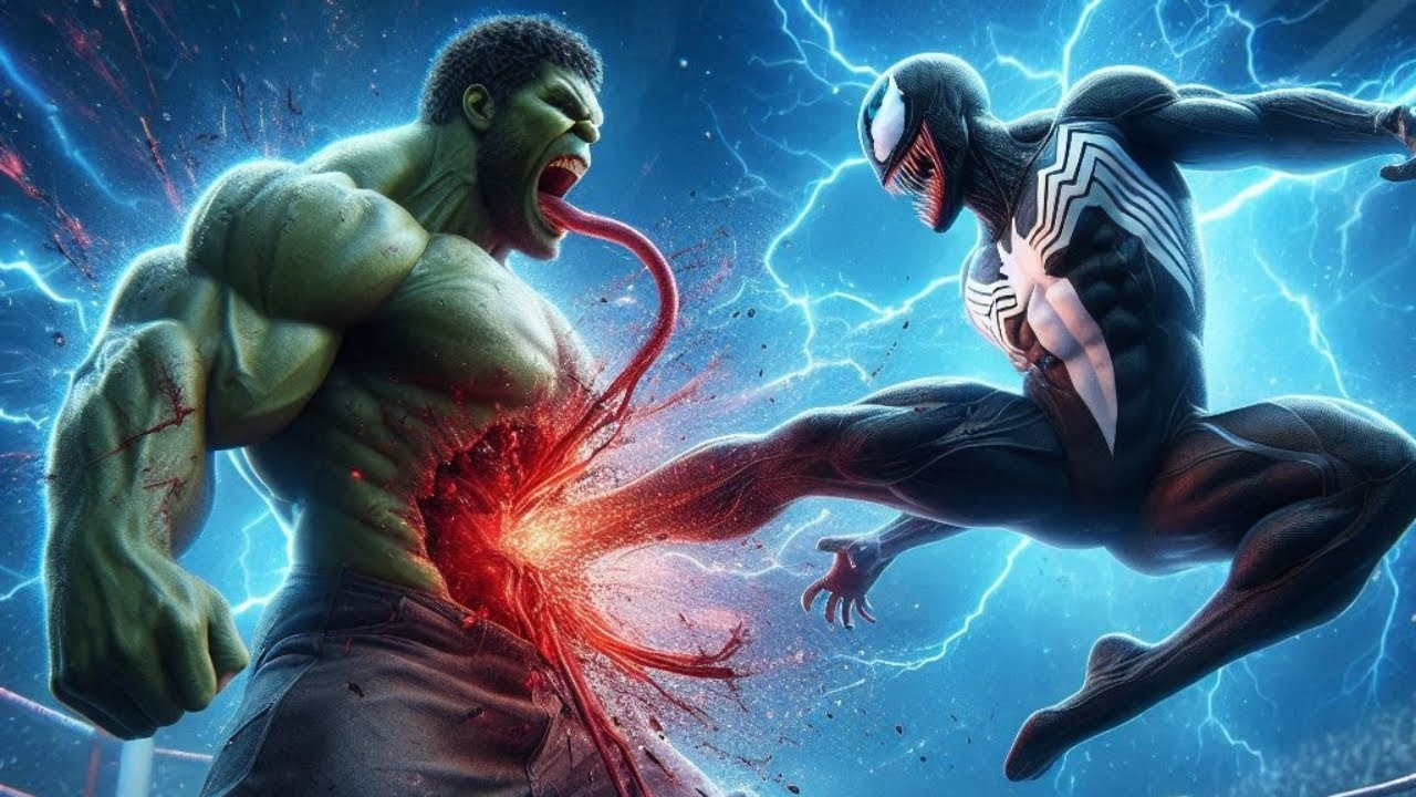 HULK vs VENOM - BIGGEST SHOWDOWN IN THE WORLD! - YouTube