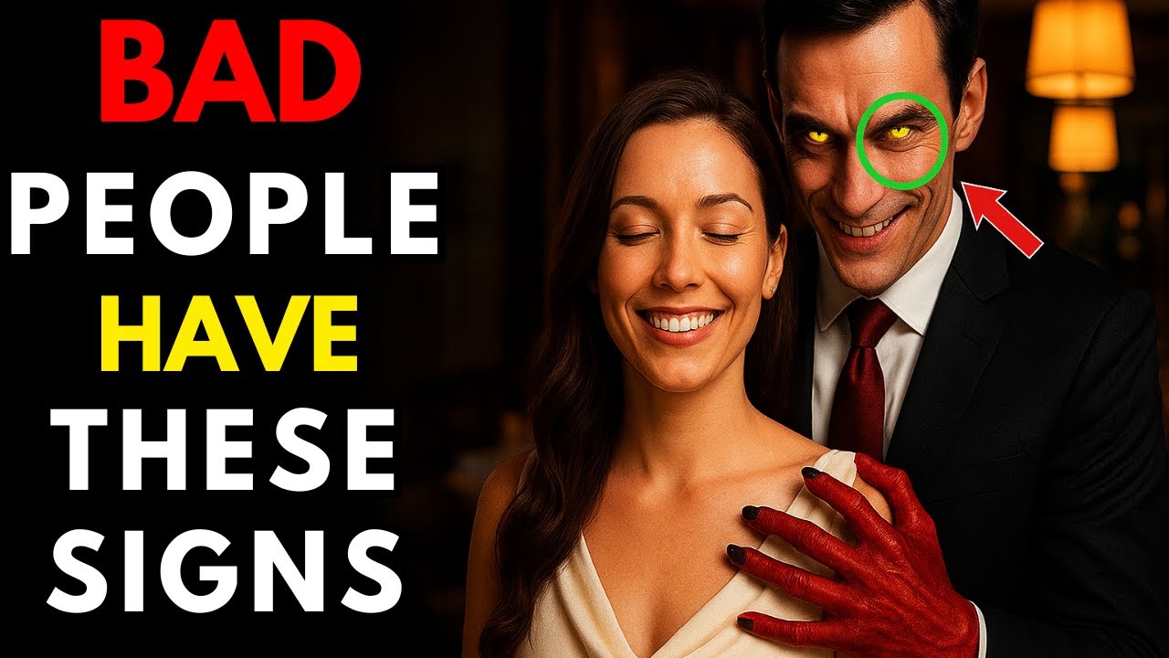 10 WARNING Signs There’s an EVIL Person Closer Than You Think - YouTube