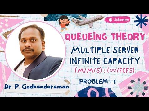 Problem 1 - Multiple Server Infinite Capacity - (M/M/S):(Infinity/FCFS) - Queuing Theory - YouTube