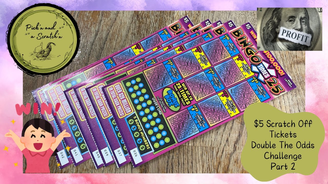 Bingo Times 25 - Part 2 - $5 Ohio Lottery Scratch Off Tickets - Double ...