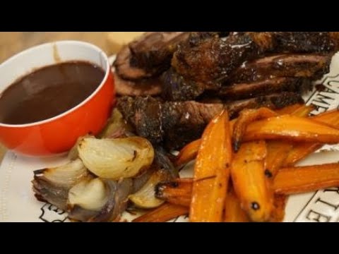 Печено јунешко месо / Peceno junesko meso - YouTube